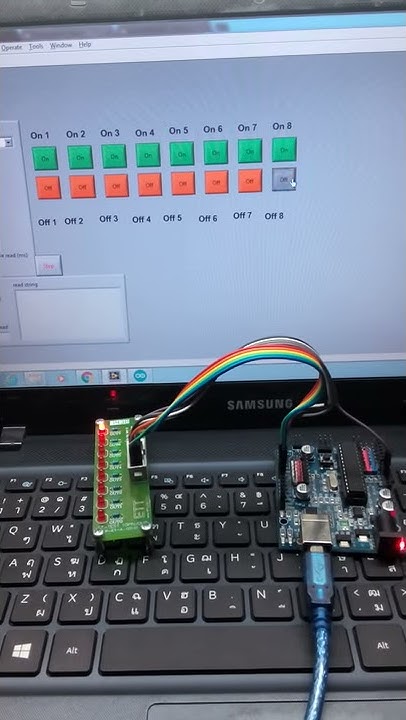 LED Control by Arduino from LabView - YouTube