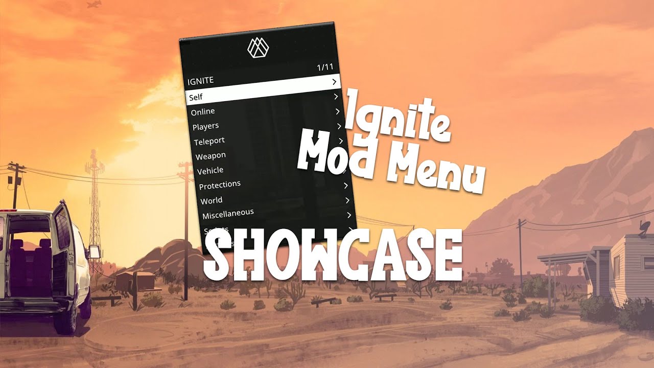 Ignite Mod Menu - Showcase - YouTube