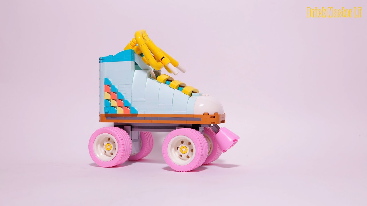 Lego Retro Roller Skate 31148 - Creator - fast build stop motion ...
