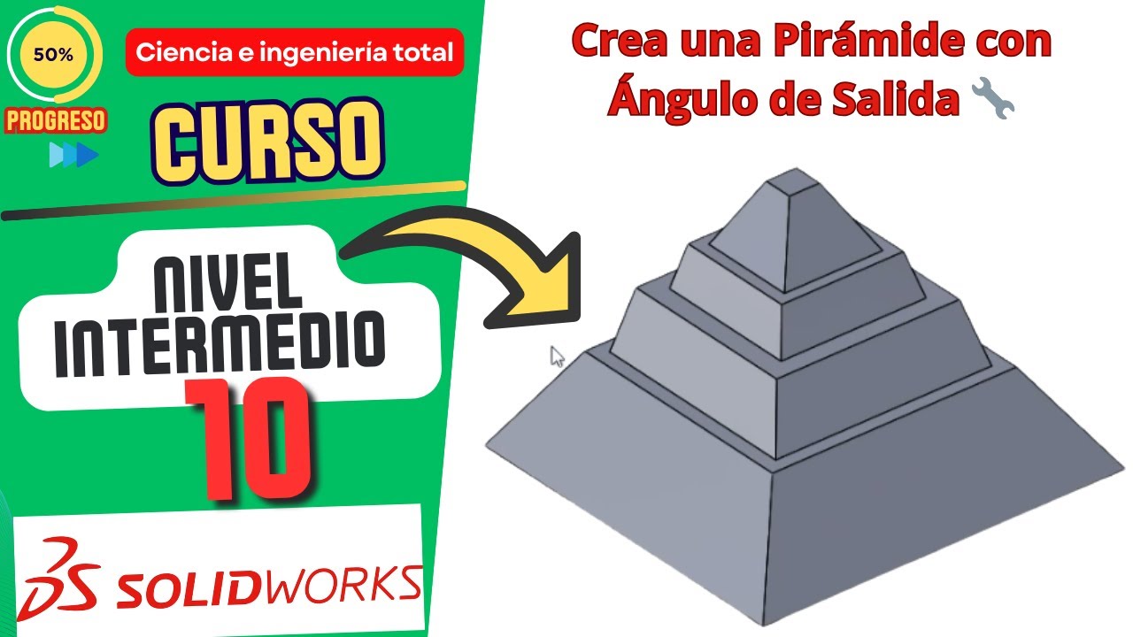 Cómo Usar el Ángulo de Salida en SolidWorks | Curso Intermedio #10 ...