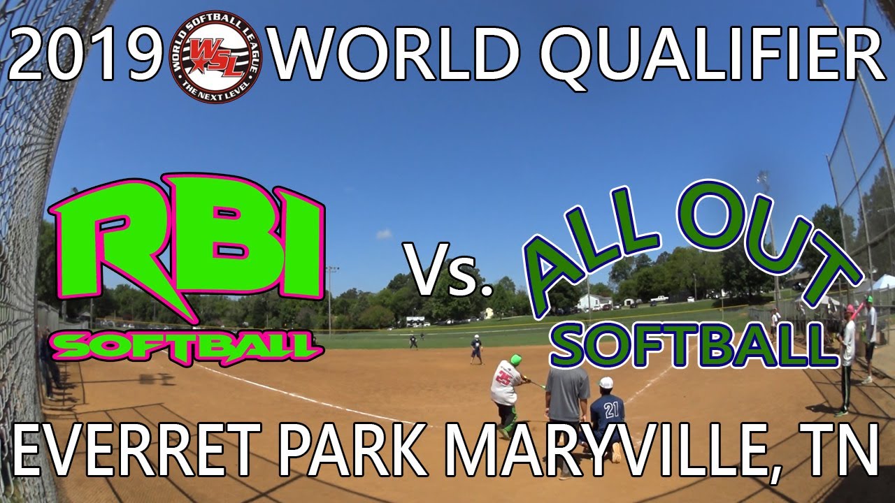 WSL World Qualifier - RBI SOFTBALL VS. ALL OUT SOFTBALL - YouTube