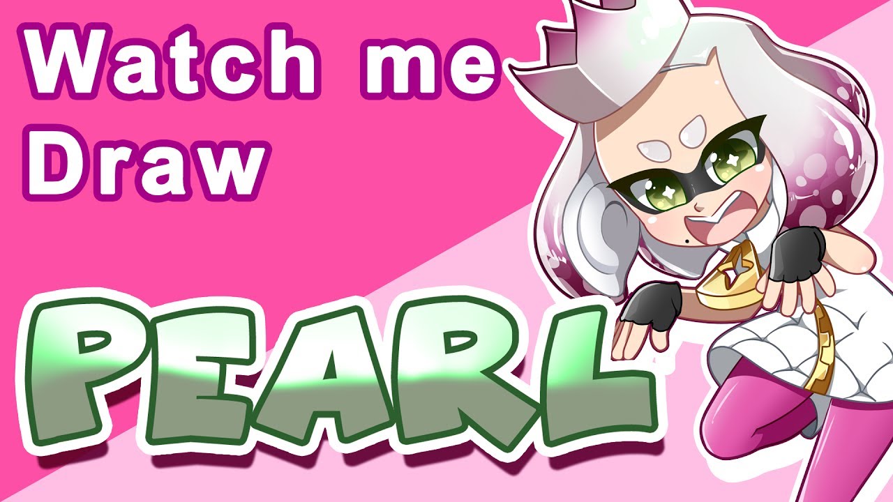 Watch me Draw! Pearl from Splatoon! - YouTube
