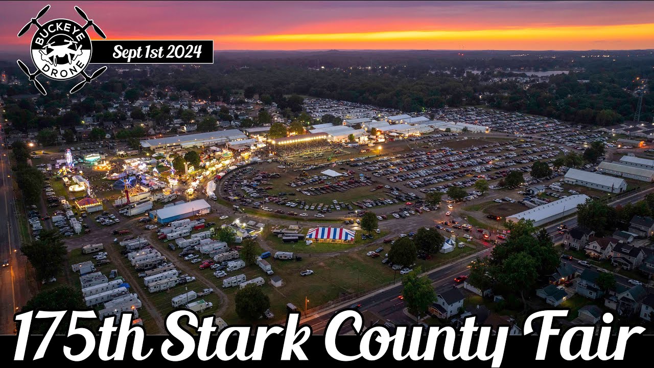 175th Stark County Fair Drone Flight 9-1-2024 - YouTube