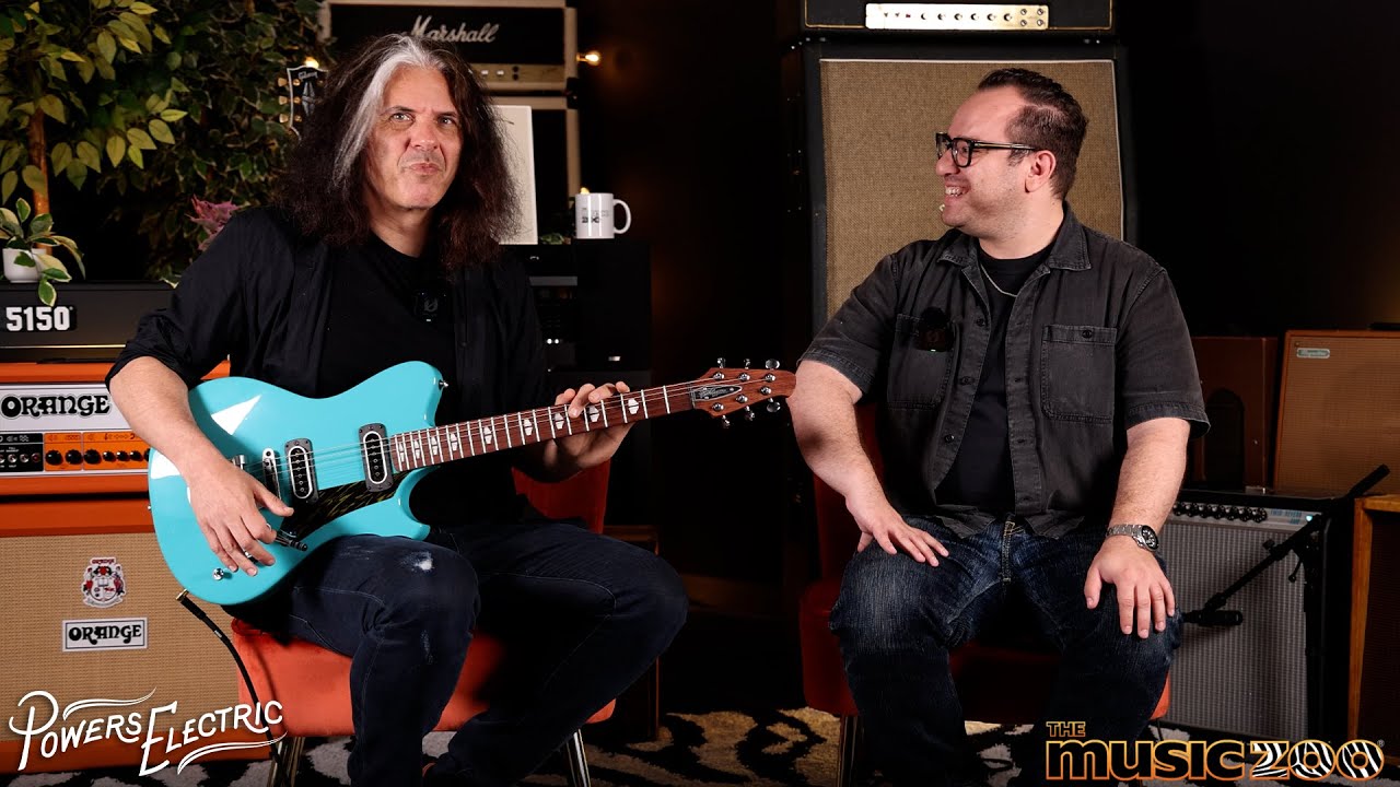 Alex Skolnick of Testament with Powers Electric at The Music Zoo! - YouTube
