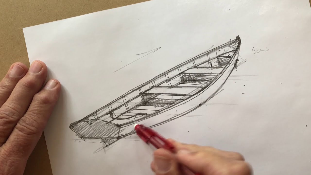 Drawing Boats with the Buffalo Maritime Center: The Flat-Bottomed Skiff ...