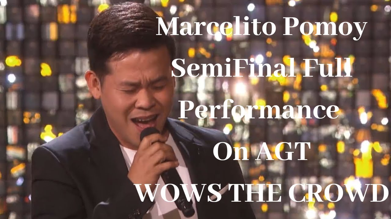Marcelito Pomoy SEMI FINALS Full Performance on AGT| America Got Talent ...