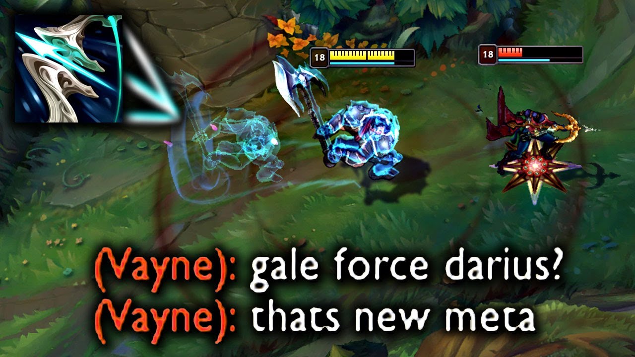 YOU CAN'T RUN FROM DARIUS (GALE FORCE) - YouTube