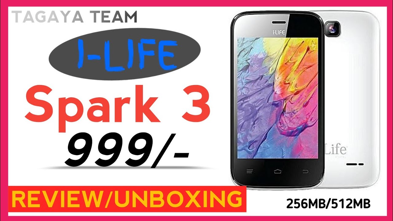 i-Life Spark 3📲 Phone Review/unboxing|Sabse Sastha Smartphone 999 ...