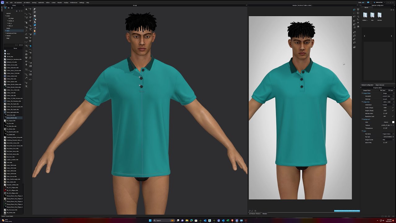 Creating a Polo T-Shirt Using Clo3D: A Step-by-Step Tutorial - YouTube