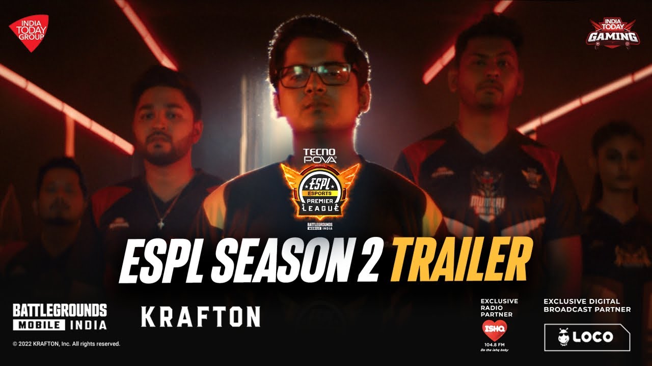 ESports Premier League (ESPL) Season 2 Trailer | BGMI ESports | Offline ...