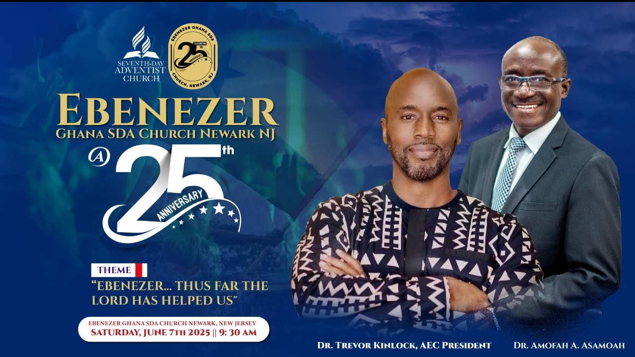 25th Anniversary: Ebenezer Ghana SDA Church - YouTube
