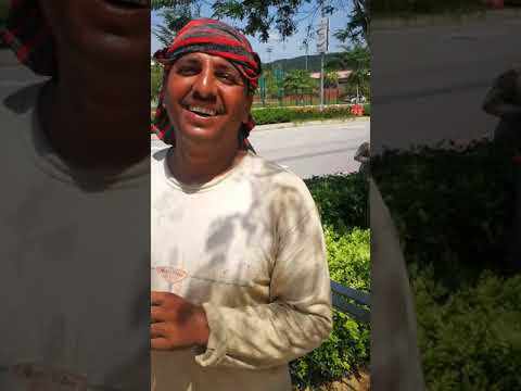 This is a man from Pakistan and look how the secretary works