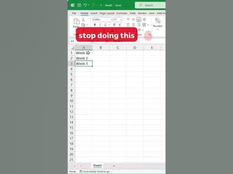 Sequence Formula | Excel Tips and Tricks | Excel Hack #shorts #excel #exceltutorial - YouTube