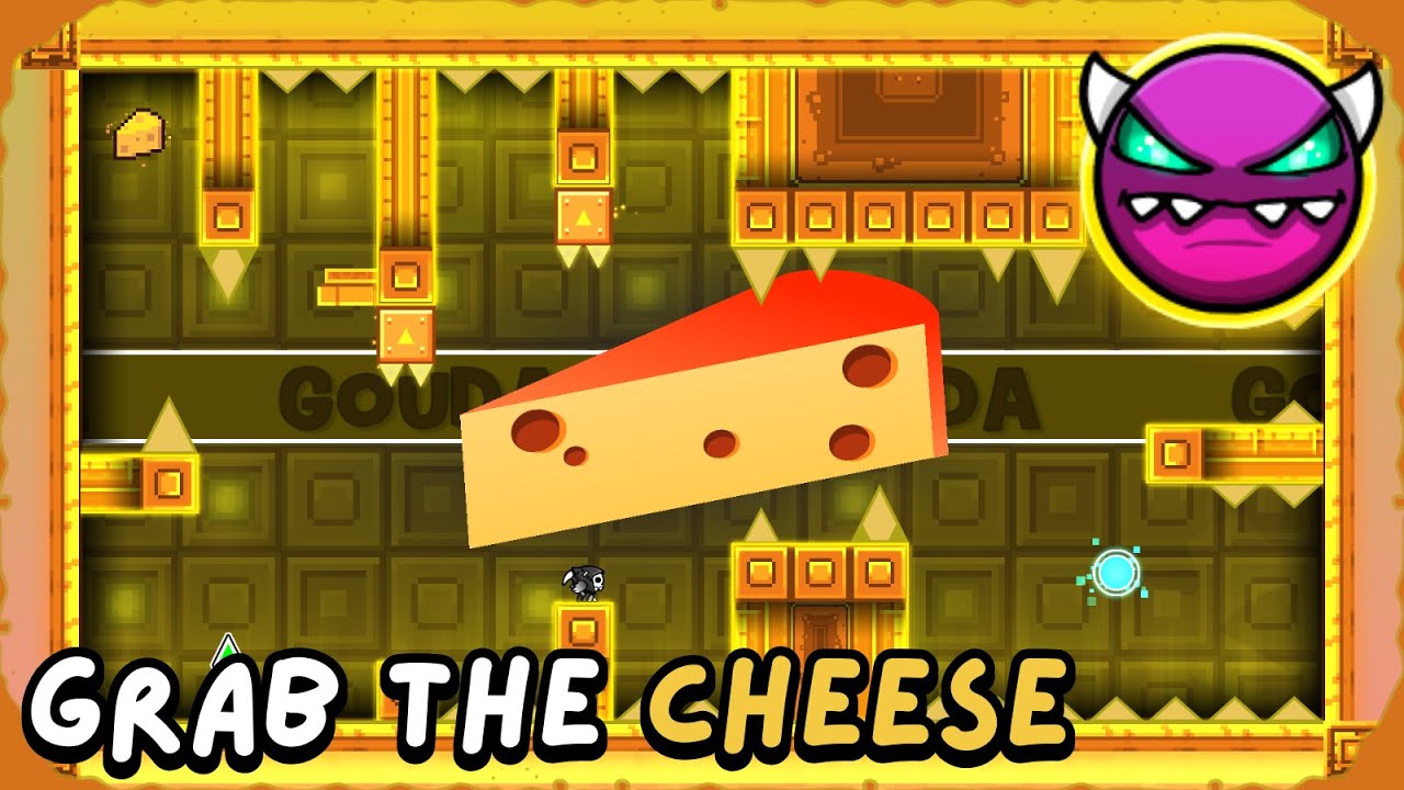"grab the CHEESE" by RedBad [All coins] (Platformer Demon) | Geometry ...