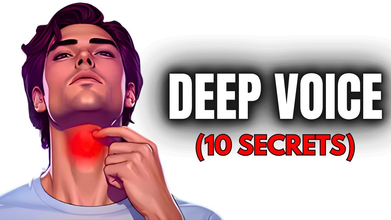 How to Make Your Voice Deeper Permanently (in No Time) | 10 ...