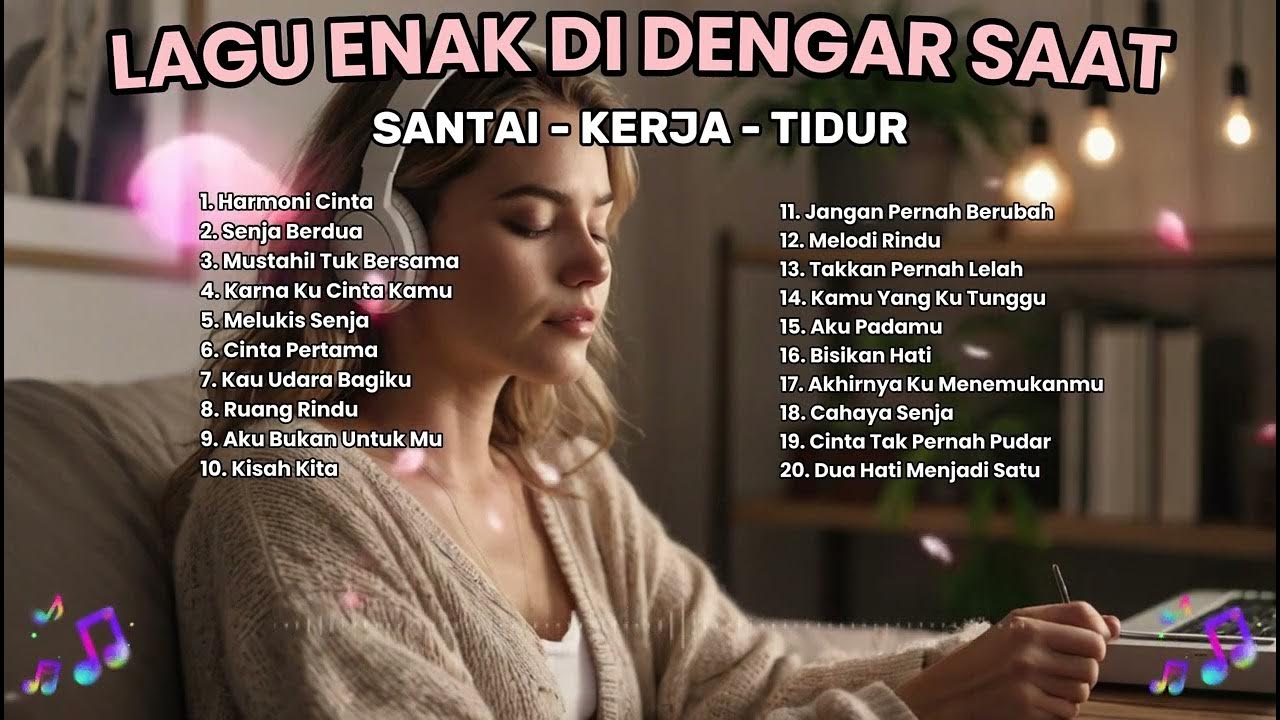 Lagu Enak Didengar Saat Santai & Kerja & Tidur 🏆 Lagu Pop Indonesia Terpopuler 2024 - YouTube