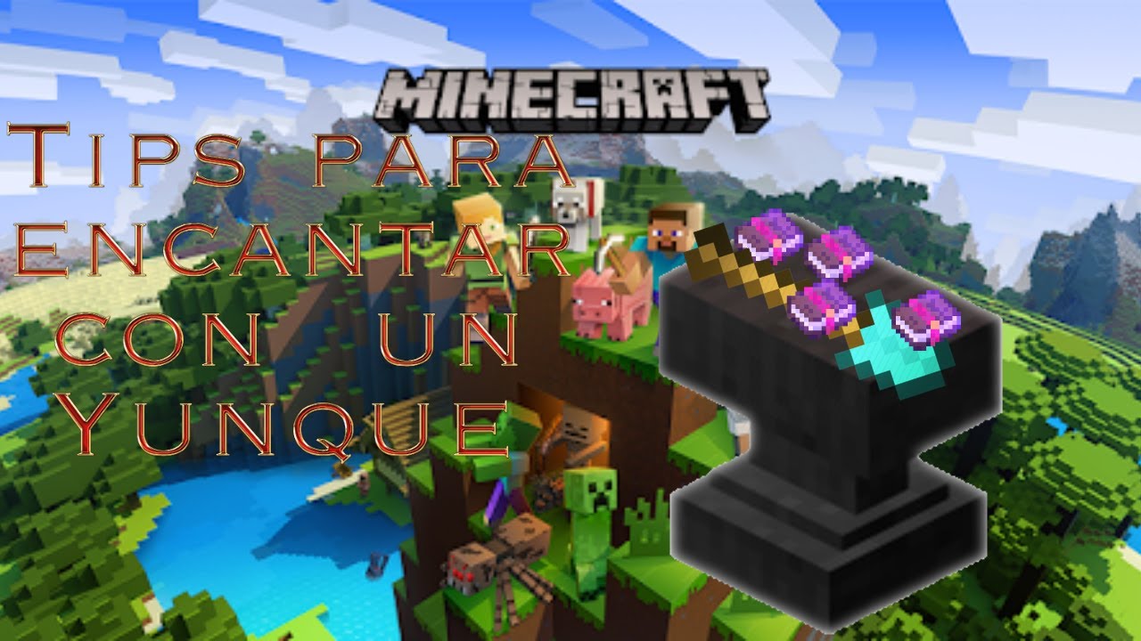 Consejos Para Encantar con el Yunque - Minecraft - YouTube