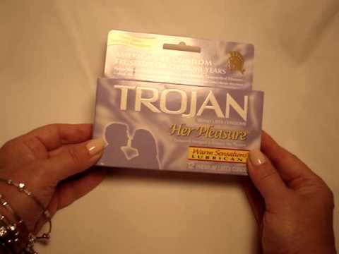 Trojan Her Pleasure Warming Sensations Condoms : Inside the Box - YouTube