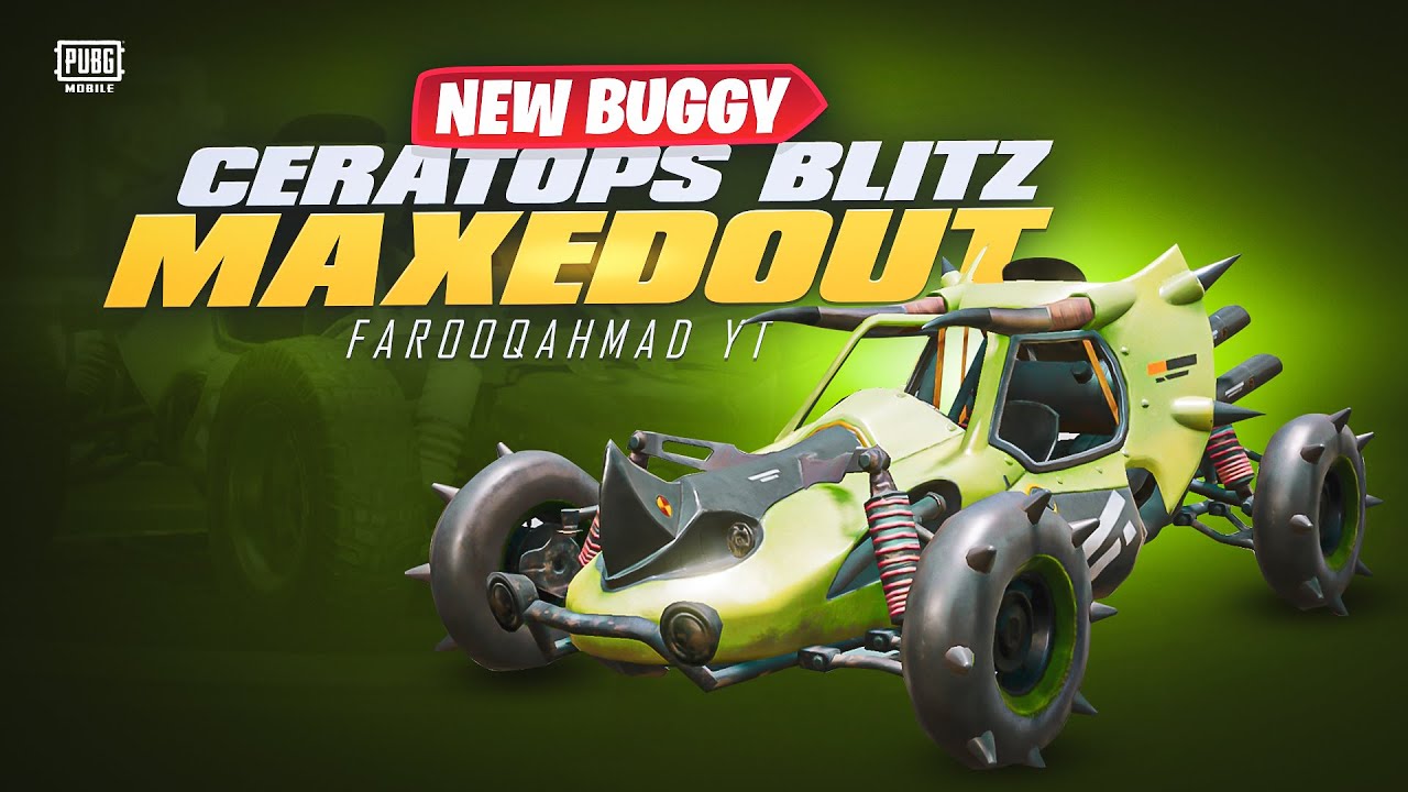 Ceratops Blitz Upgraded Buggy Lucky Spin | 🔥 PUBG MOBILE 🔥 - YouTube