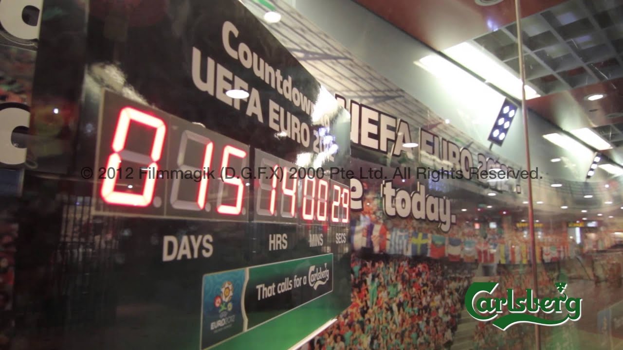 Carlsberg Euro 2012 Event - YouTube