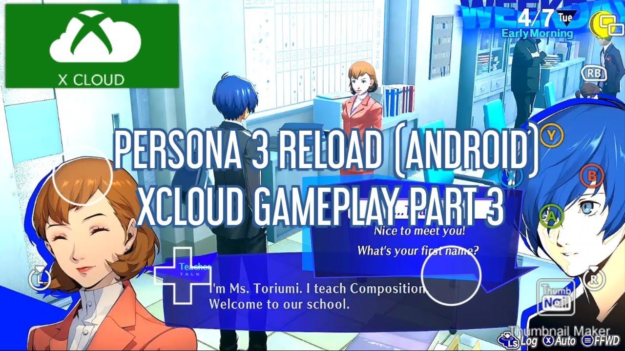 PERSONA 3 RELOAD (ANDROID) XCLOUD GAMEPLAY PART 3 - YouTube