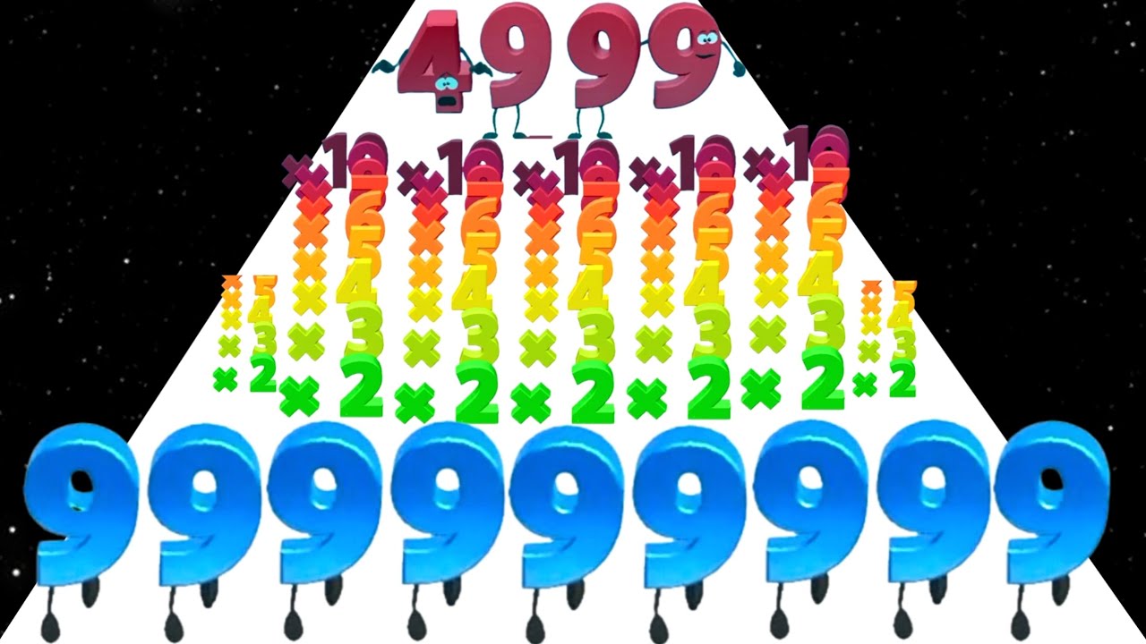 Number Run vs Jelly Cube 2048 - Level Up Number (Freeplay, Math Game ...