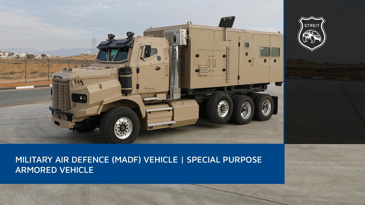 Military Air Defence (MADF) Vehicle | Special Purpose Armored Vehicle - YouTube
