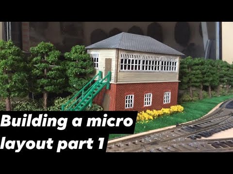 Building A Micro Layout - 00 gauge Micro Layout - YouTube