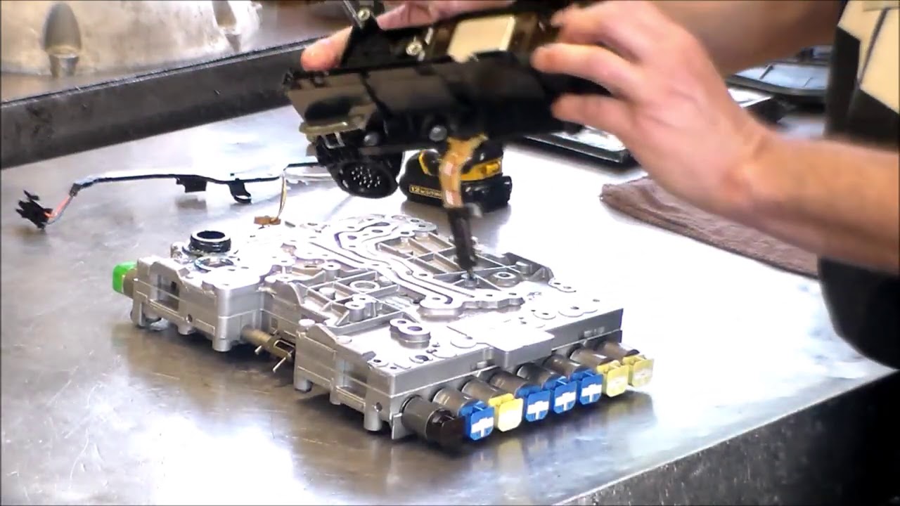 ZF8HP75 Valvebody Overhaul - YouTube