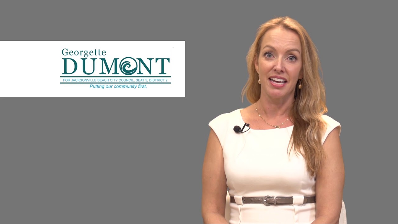 Georgette Dumont For Jacksonville Beach City Council - YouTube