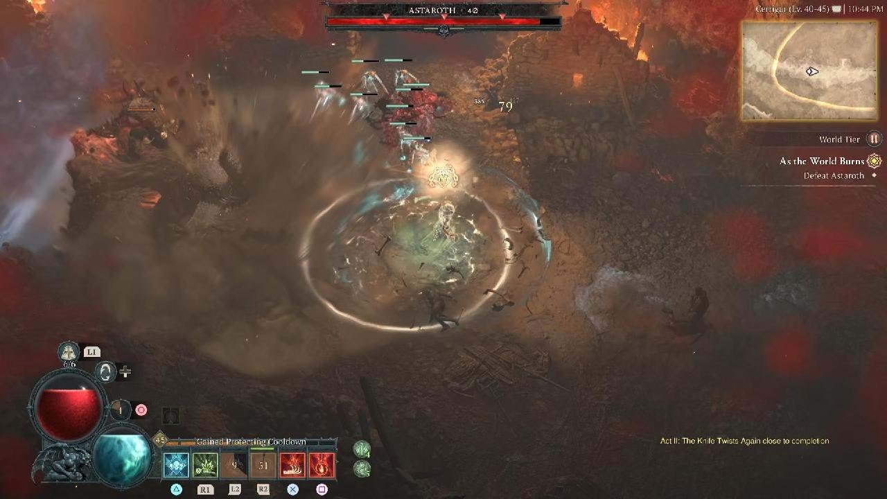 Diablo IV Act II Astoroth boss fight - YouTube