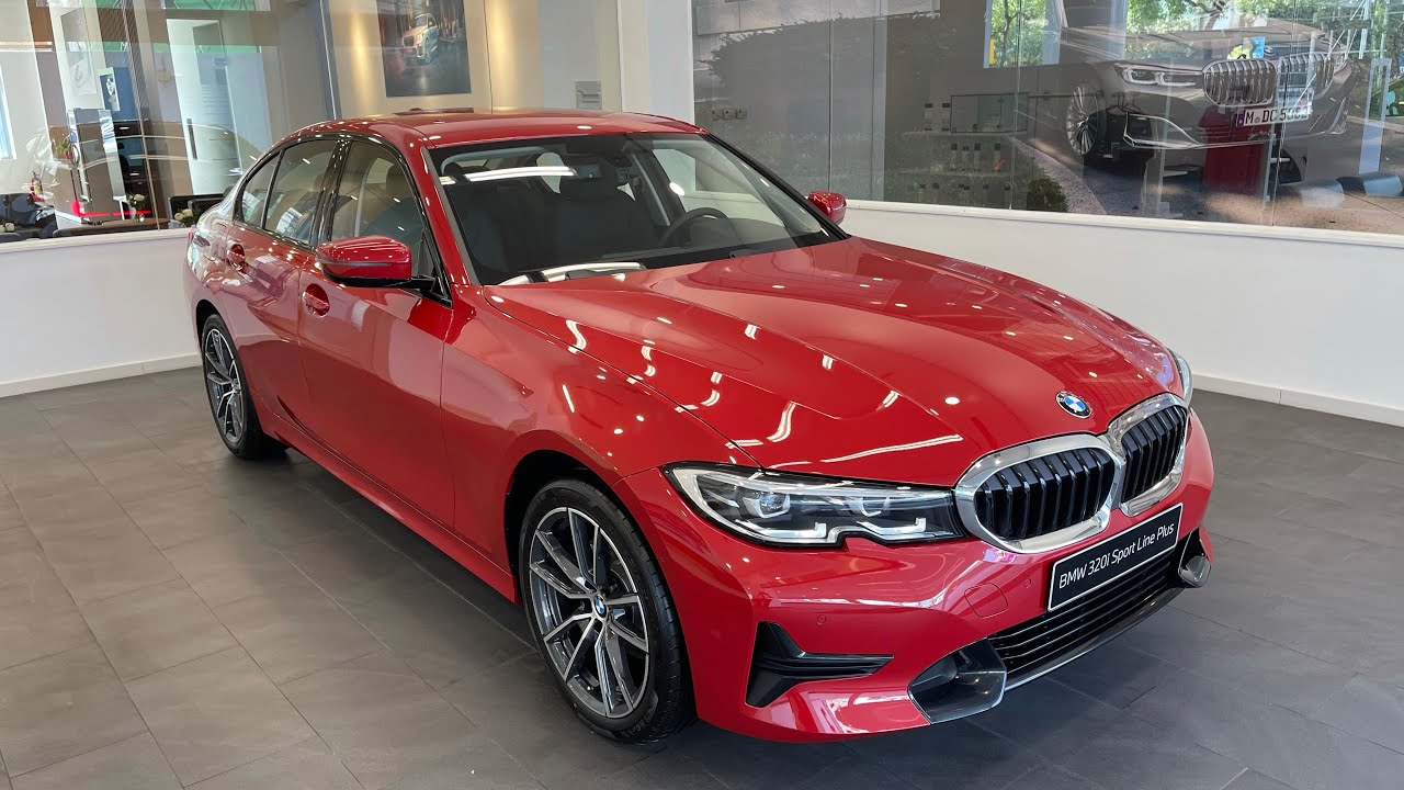 [Walk Around] BMW 320i Sport Line Plus ngoại thất Melbourne Red (Màu Đỏ ...