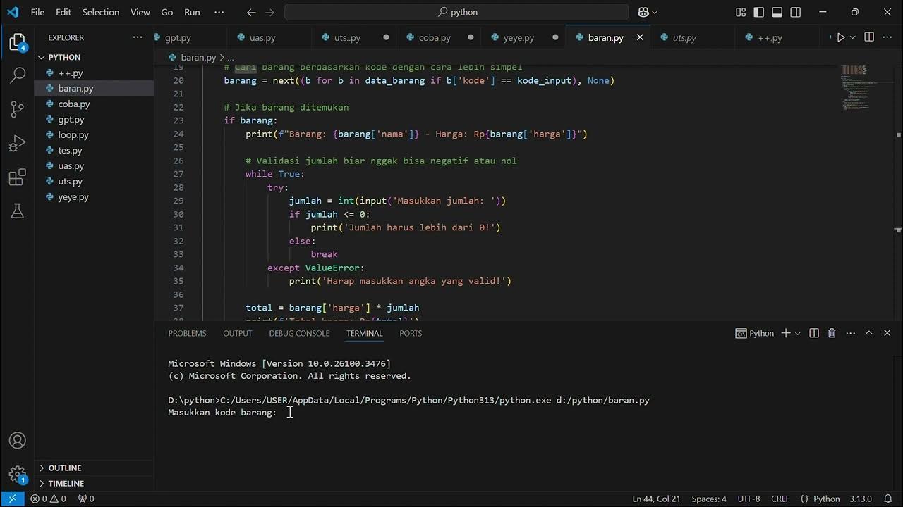 Project UTS Struktur Data STI-2A - YouTube