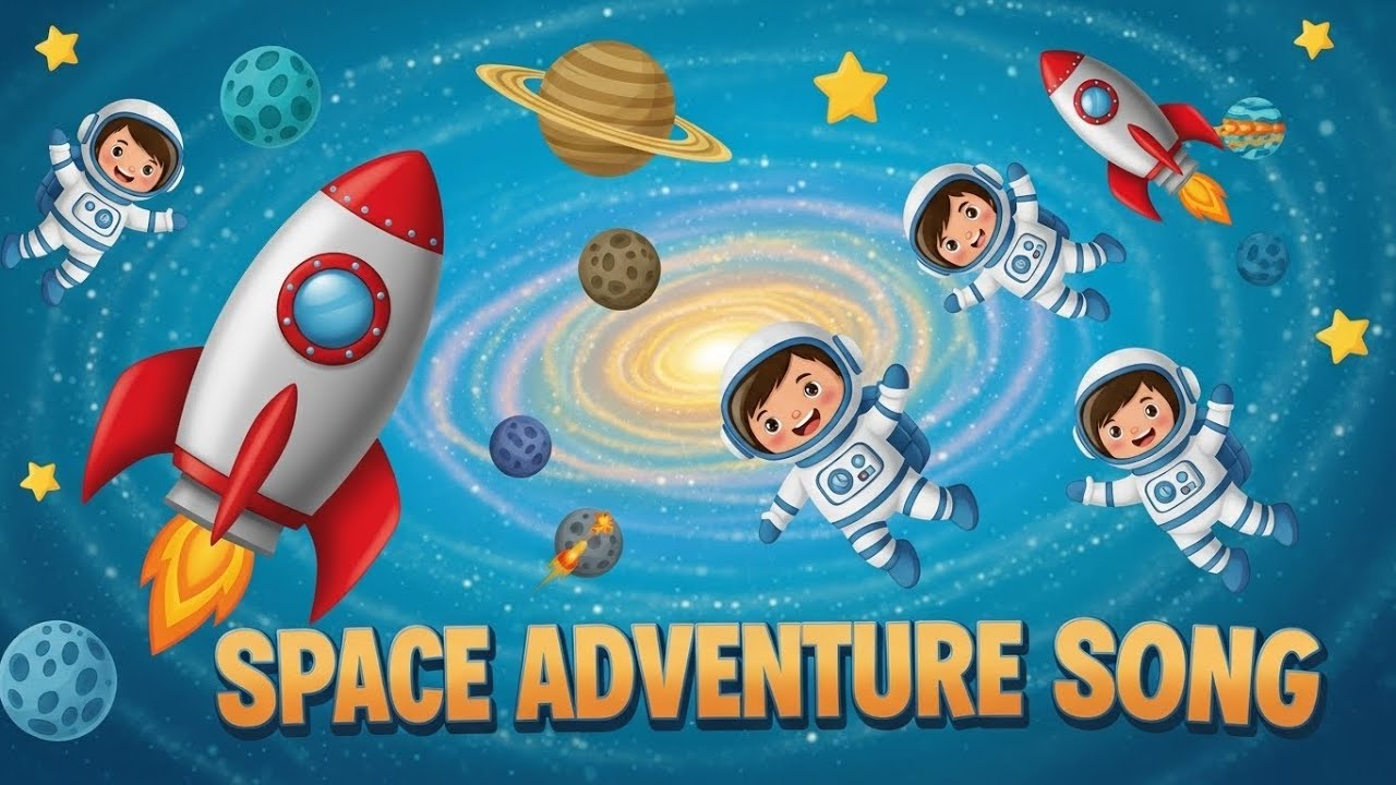Space Adventure Song | Learn Planets & Space for Kids | Buzzy Tune’s ...