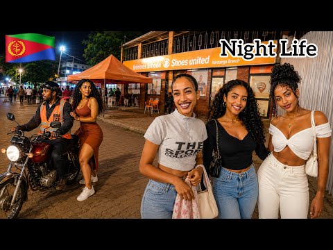 Inside Little Asmara 🇪🇷 In Uganda 🇺🇬 At Night, Eritrean city away from Eritrea 