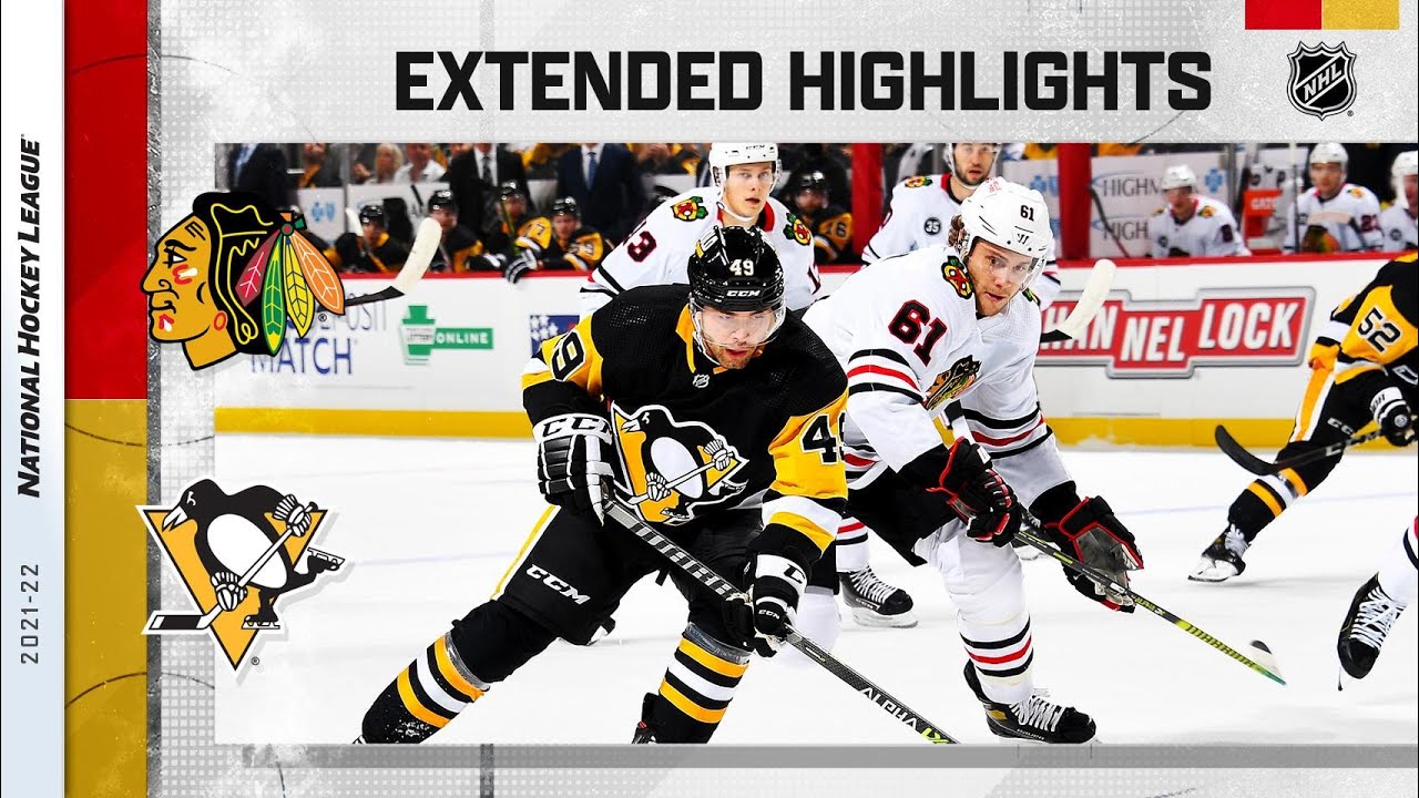 Chicago Blackhawks vs Pittsburgh Penguins Oct 16, 2021 HIGHLIGHTS - YouTube