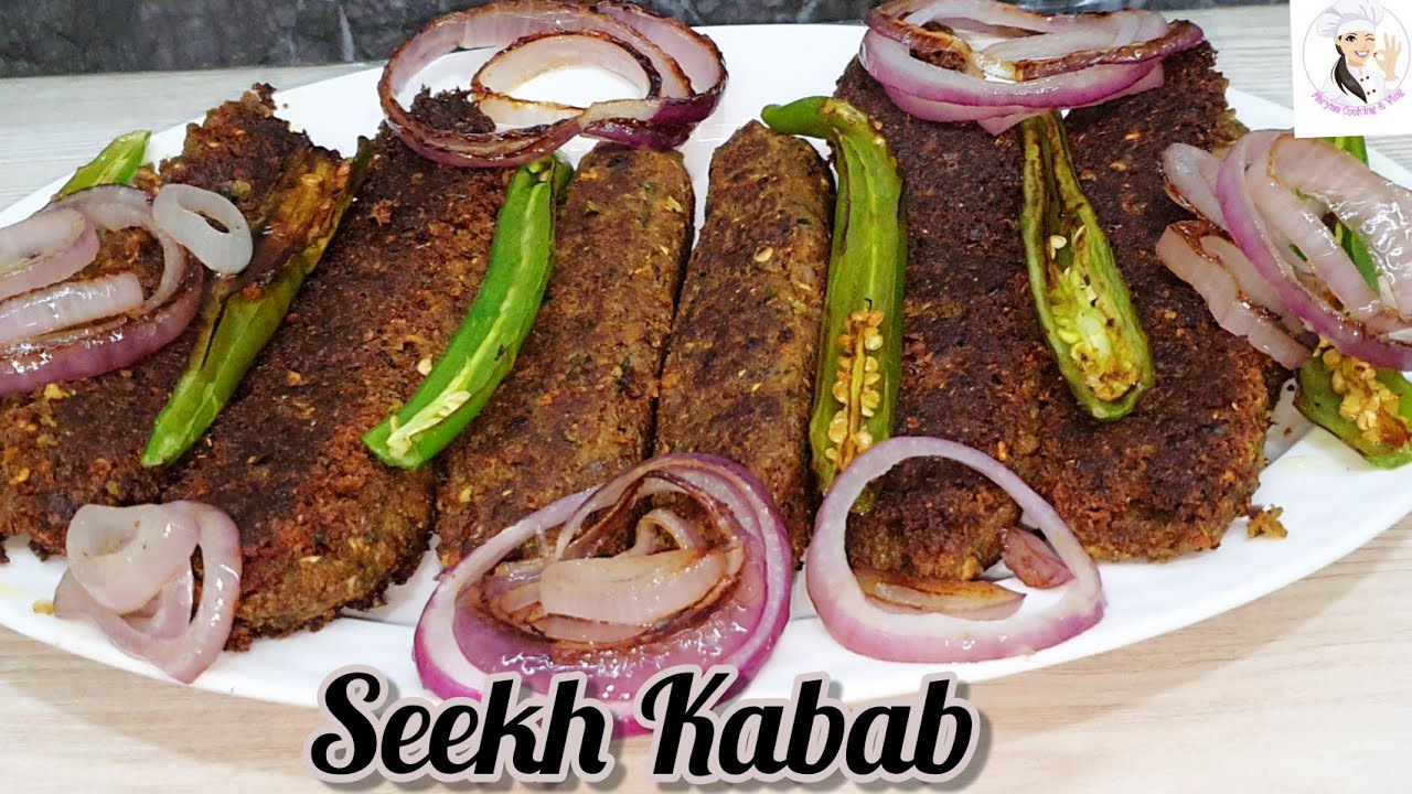 Mutton Sikh Kabab Recipe | Eid Special Sikh Kabab Recipe | मटन सीक कबाब ...