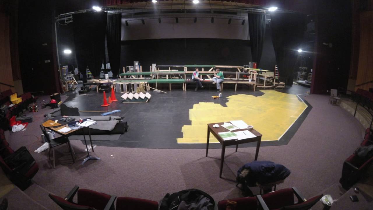 AVHS Broadway 2016 "At the Dance" timelapse of build and rehearsals ...