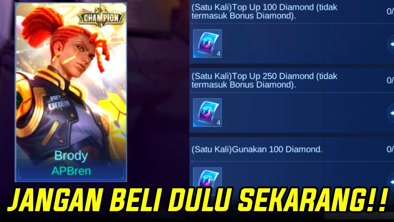 JANGAN BELI DULU SEKARANG! CARA PALING UNTUNG BANYAK BELI SKIN BRODY AP ...
