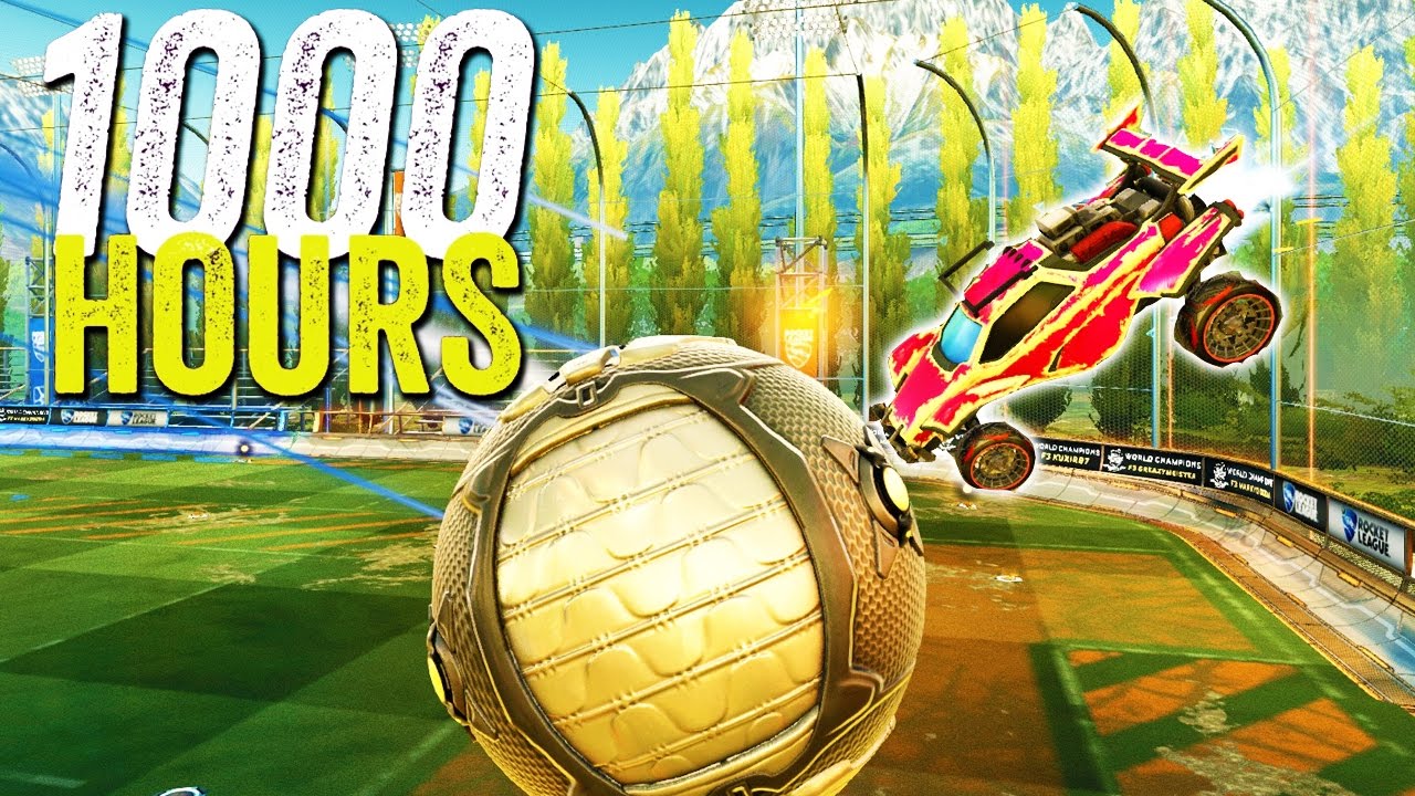 WHAT 1000 HOURS OF ROCKET LEAGUE LOOKS LIKE - YouTube