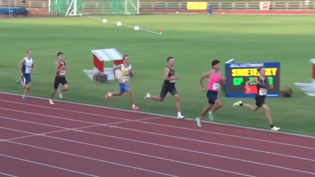 MEETING TÁBOR 2024 - 800m - 1.55.30 - 1.místo - ADAM KOSINA - YouTube
