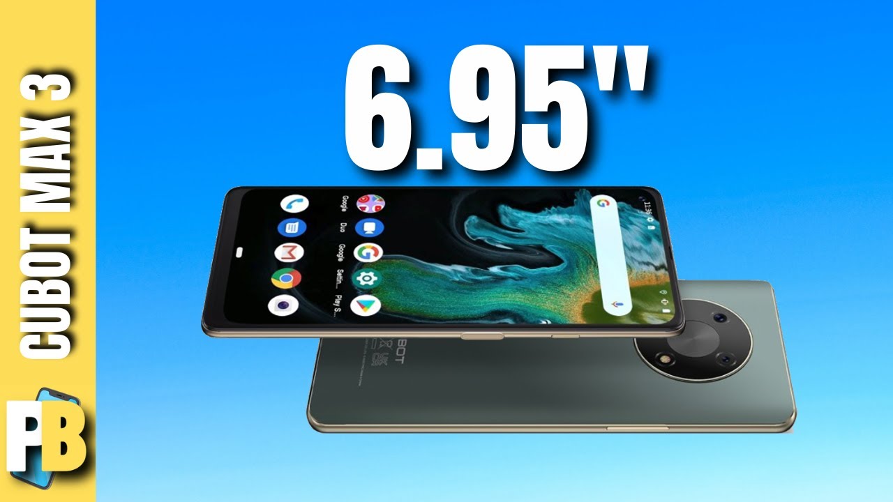 CUBOT MAX 3, ottimo Smartphone con display da 6.95" e Android 11 ...
