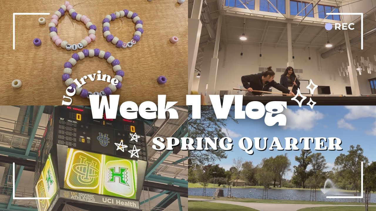 Week 1 Vlog @UCI ~ Spring Quarter Edition - YouTube