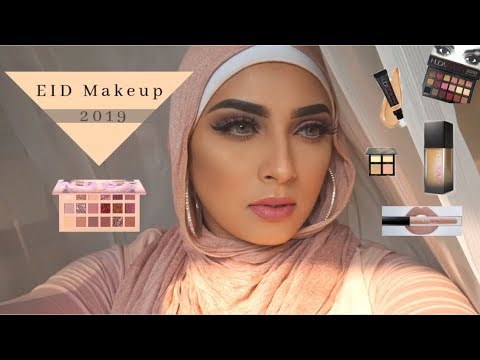 Eid makeup tutorial 2019 - Hudabeauty product | Zezahbaragbah - YouTube