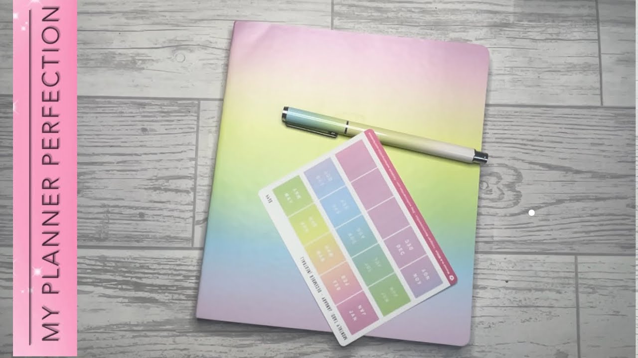 Wonton In A Million A5 Wide Rainbow Planner Bundle Unboxing 💖🧡💛💚💙💜 ...