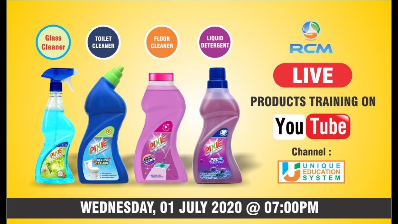 RCM HOME CARE PRODUCTS VIDEOS LIVE ON 1st JULY 2020 7PM - YouTube