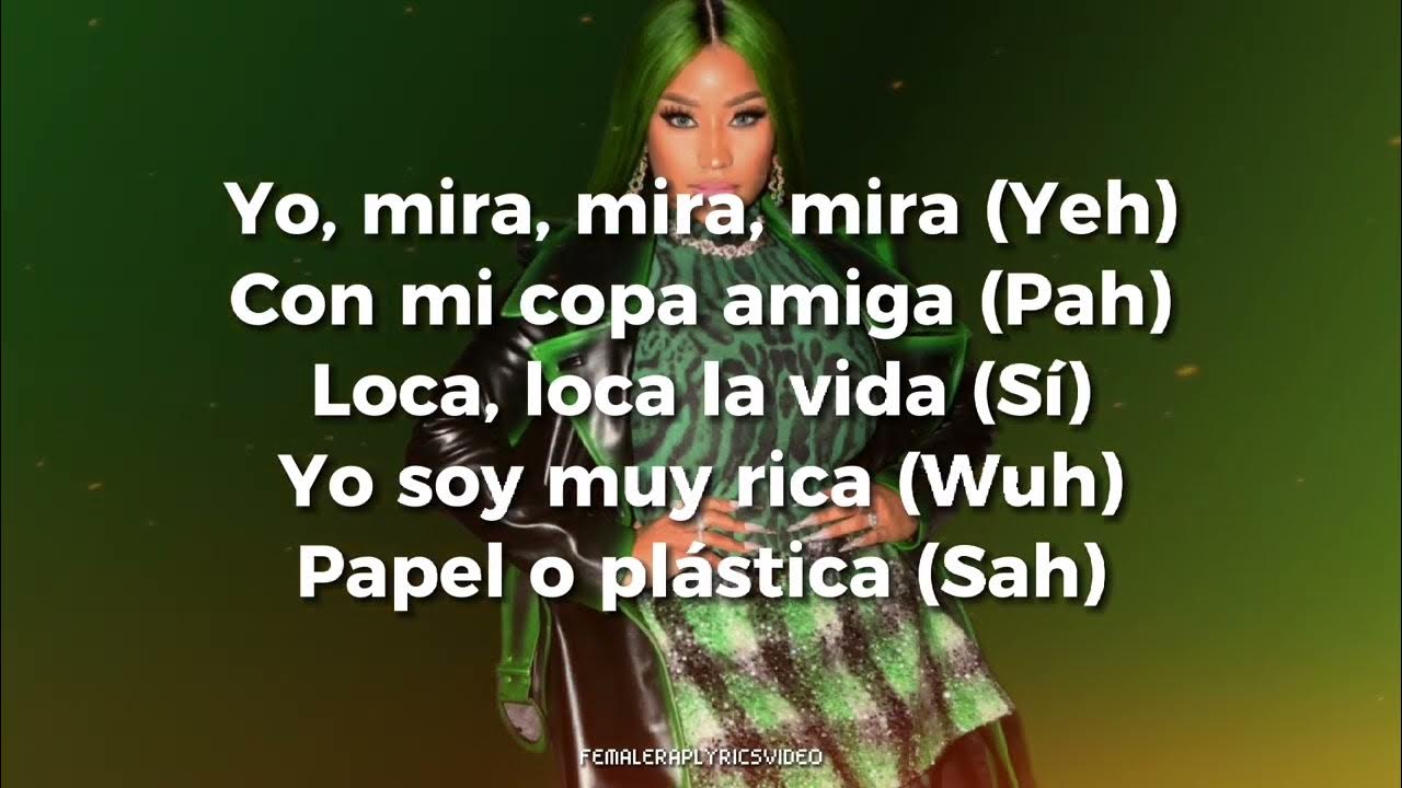 Nicki Minaj - Tukoh Taka (Verse - Lyrics Video) - YouTube