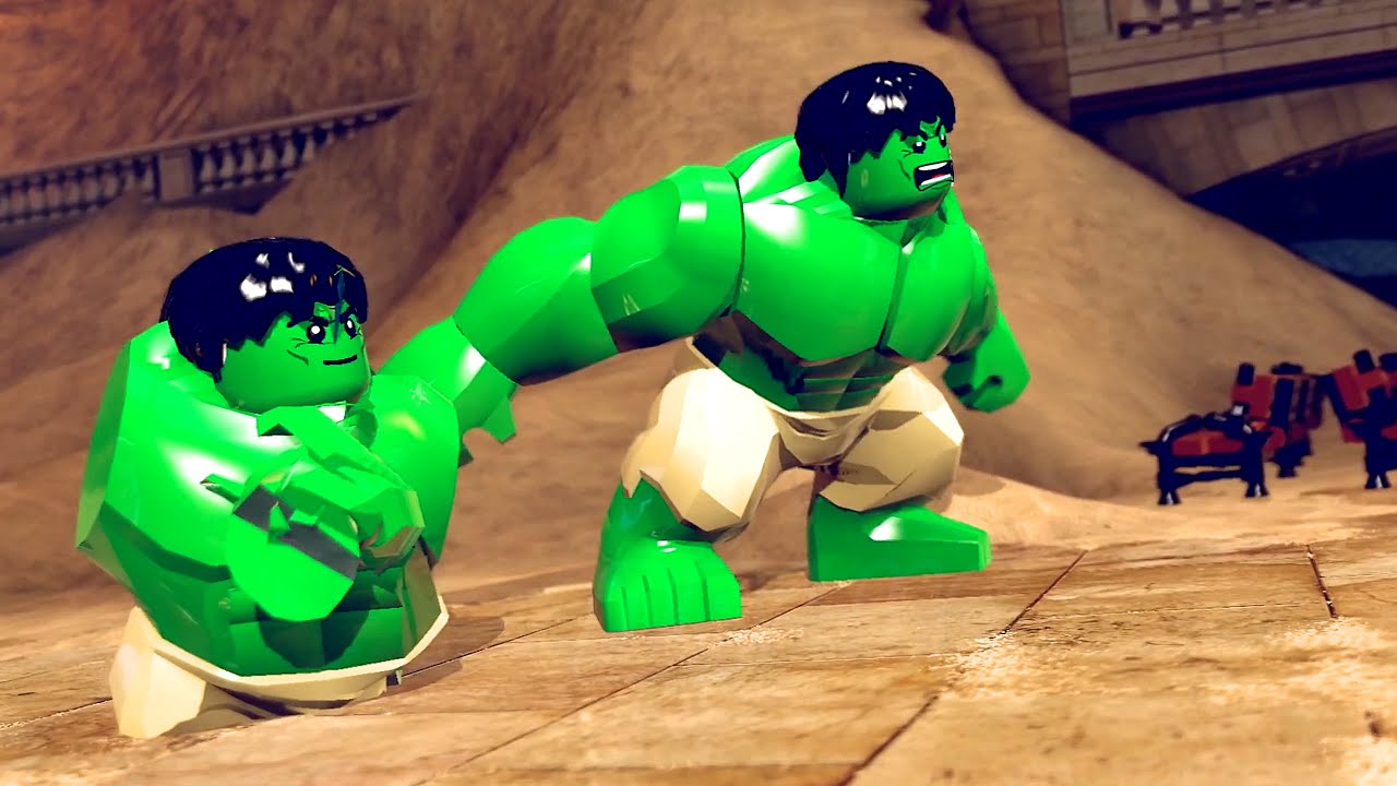 Skaar Performs All Cutscenes in LEGO Marvel Super Heroes - YouTube