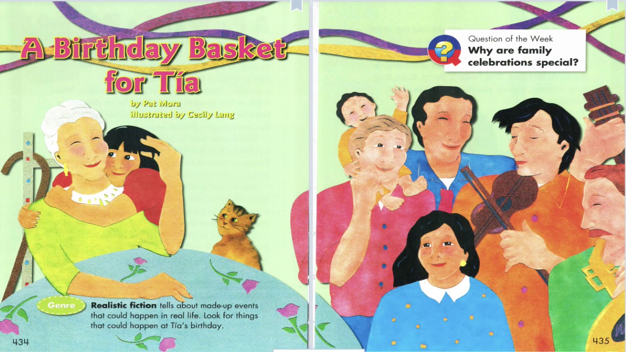 2.2 A Birthday Basket for Tia 故事與單字story and words - YouTube