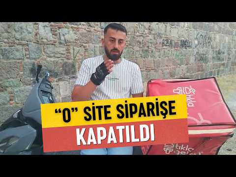 TEHDİT EDİLDİ, KURYE DAYANIŞMASI KAZANDI: O SİTE SİPARİŞE KAPATILDI!